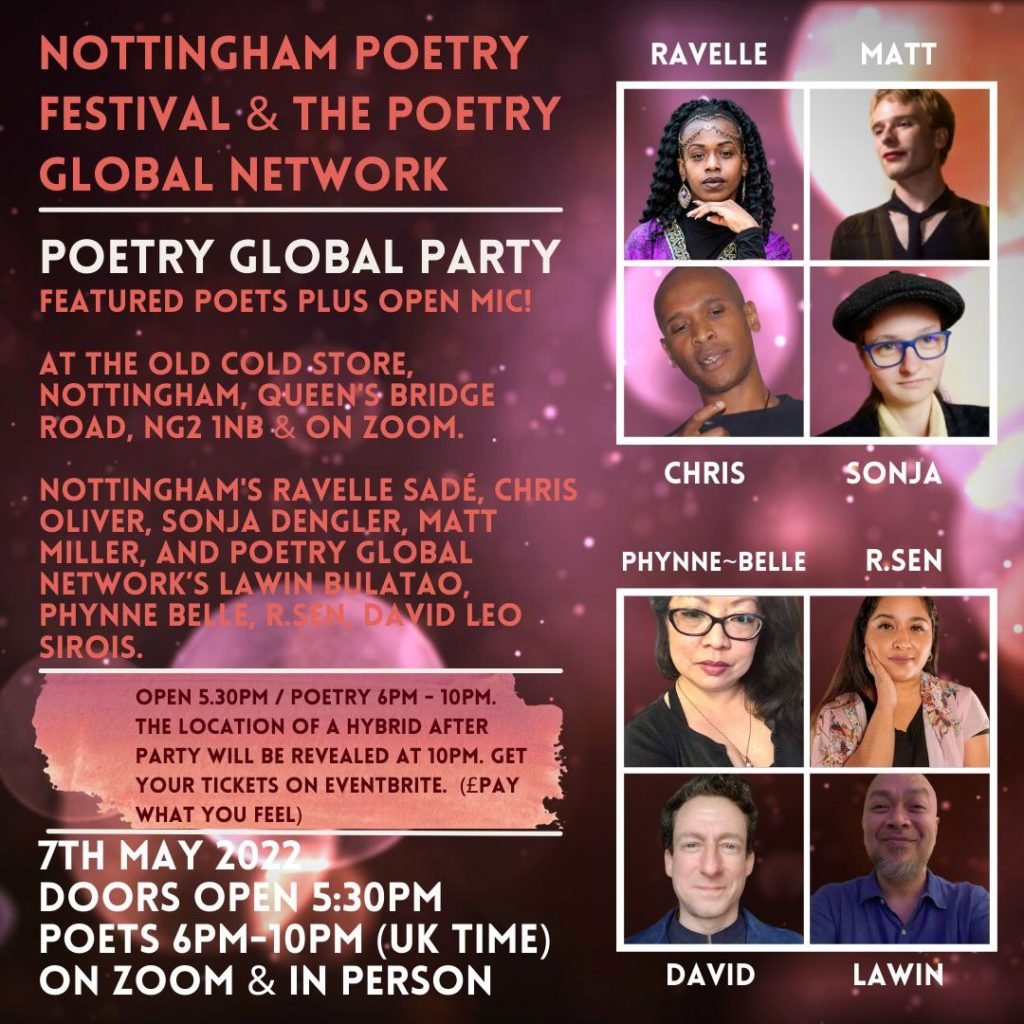 Nottingham Poetry FestivalPoetry Global Party | Nottingham Poetry Festival